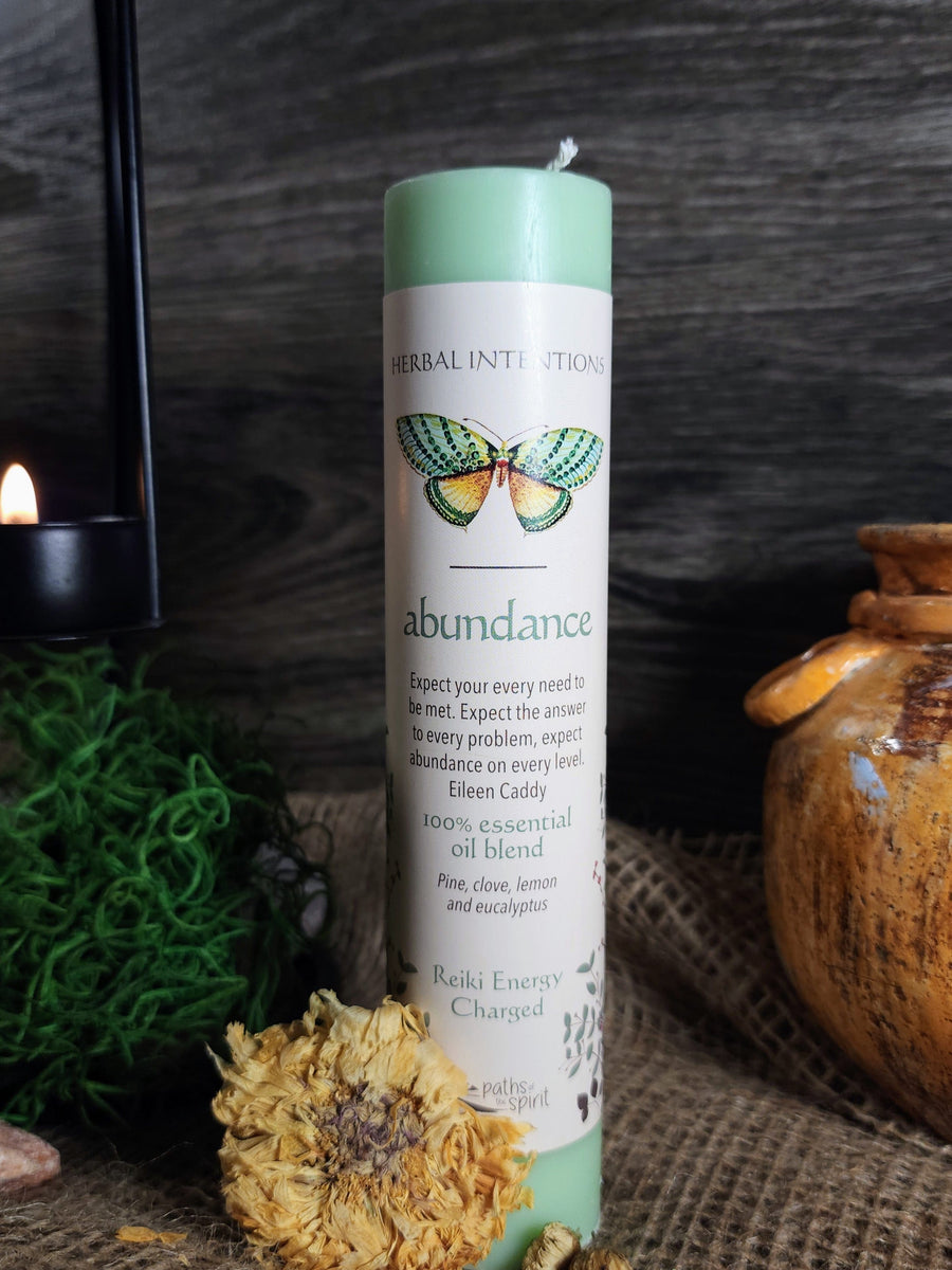 Paths of Spirit Herbal Intentions Reiki Charged Candles – House 9 Emporium